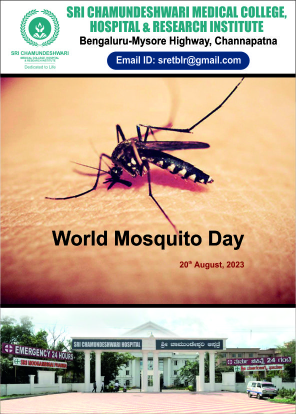 World Mosquito Day 2023 Sri Chamundeshwari Hospital